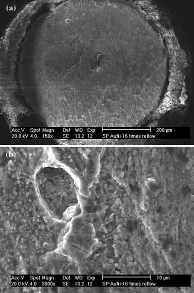 Multiple reflow study of ball grid array (BGA) solder joints on Au/Ni ...