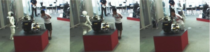 Human-Like Guide Robot that Proactively Explains Exhibits | SpringerLink