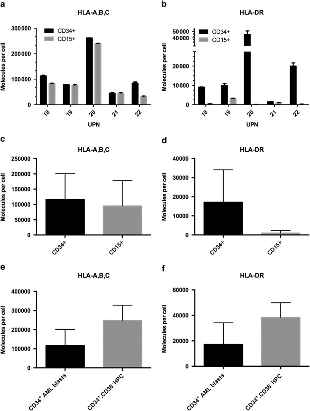 Mapping the HLA ligandome landscape of acute myeloid leukemia: a ...
