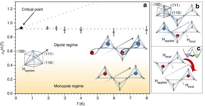 Brownian motion and quantum dynamics of magnetic monopoles in spin ice ...