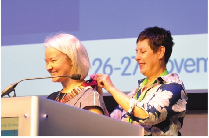 Julie Deverick passes the presidential torch | BDJ Team