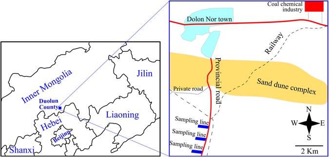 Elemental compositions of lichens from Duolun County, Inner Mongolia ...