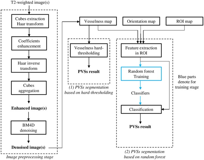 Enhancement of Perivascular Spaces in 7 T MR Image using Haar Transform ...