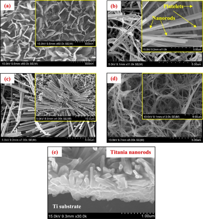Improved electrochemical properties of morphology-controlled titania ...