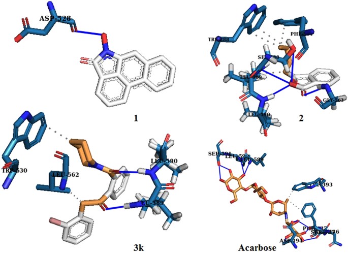 A novel library of -arylketones as potential inhibitors of α ...