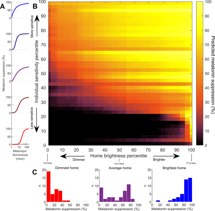 Evening home lighting adversely impacts the circadian system and sleep ...
