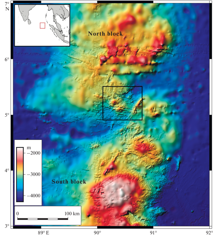 Bottom Relief and Magnetic Anomaly of the Ninetyeast Ridge Near 5 ...