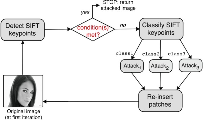 Counter-forensics of SIFT-based copy-move detection by means of keypoint classification ...