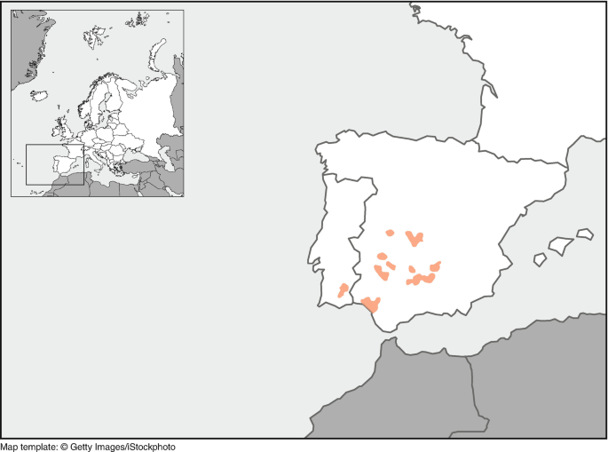 Mapa Do Lince Iberico