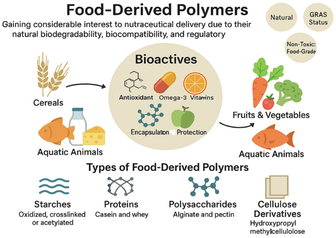 Role of Biodegradable Synthetic and Food-Derived Polymers for Effective ...