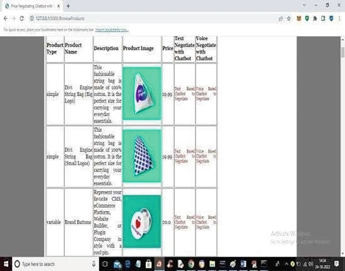 Accessible Chatbot Interface for Price Negotiation System | SpringerLink