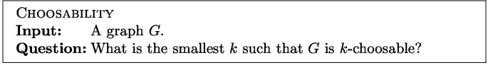 Exact and Parameterized Algorithms for Choosability | SpringerLink