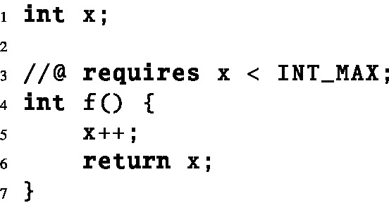 Formally Expressing What a Program Should Do: The ACSL Language ...