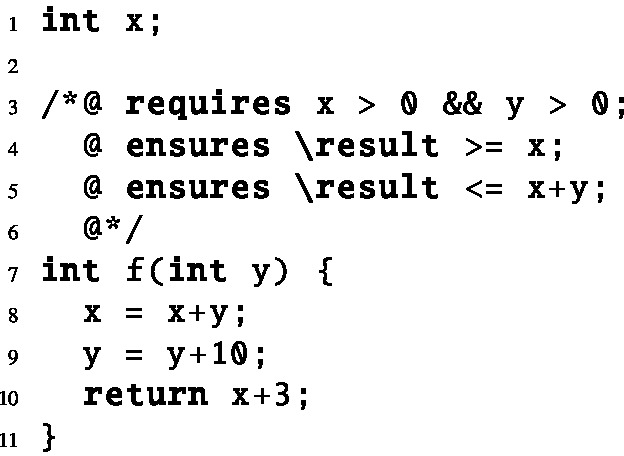 Formally Expressing What a Program Should Do: The ACSL Language ...