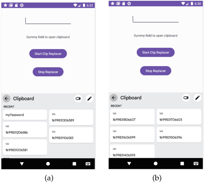 ClipSecure: Addressing Privacy and Security Concerns in Android ...
