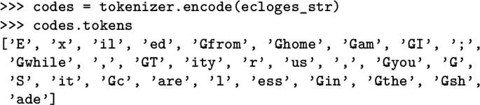 Subword Segmentation | SpringerLink