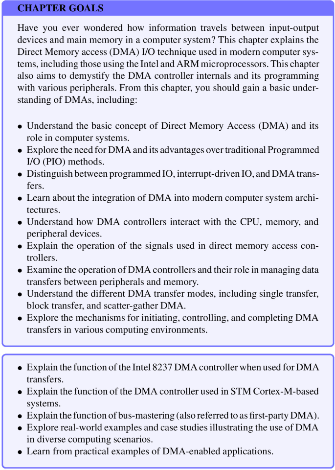 Direct Memory Access | SpringerLink