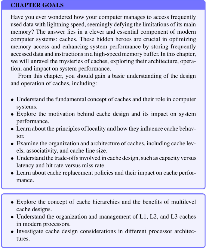 Caches | SpringerLink