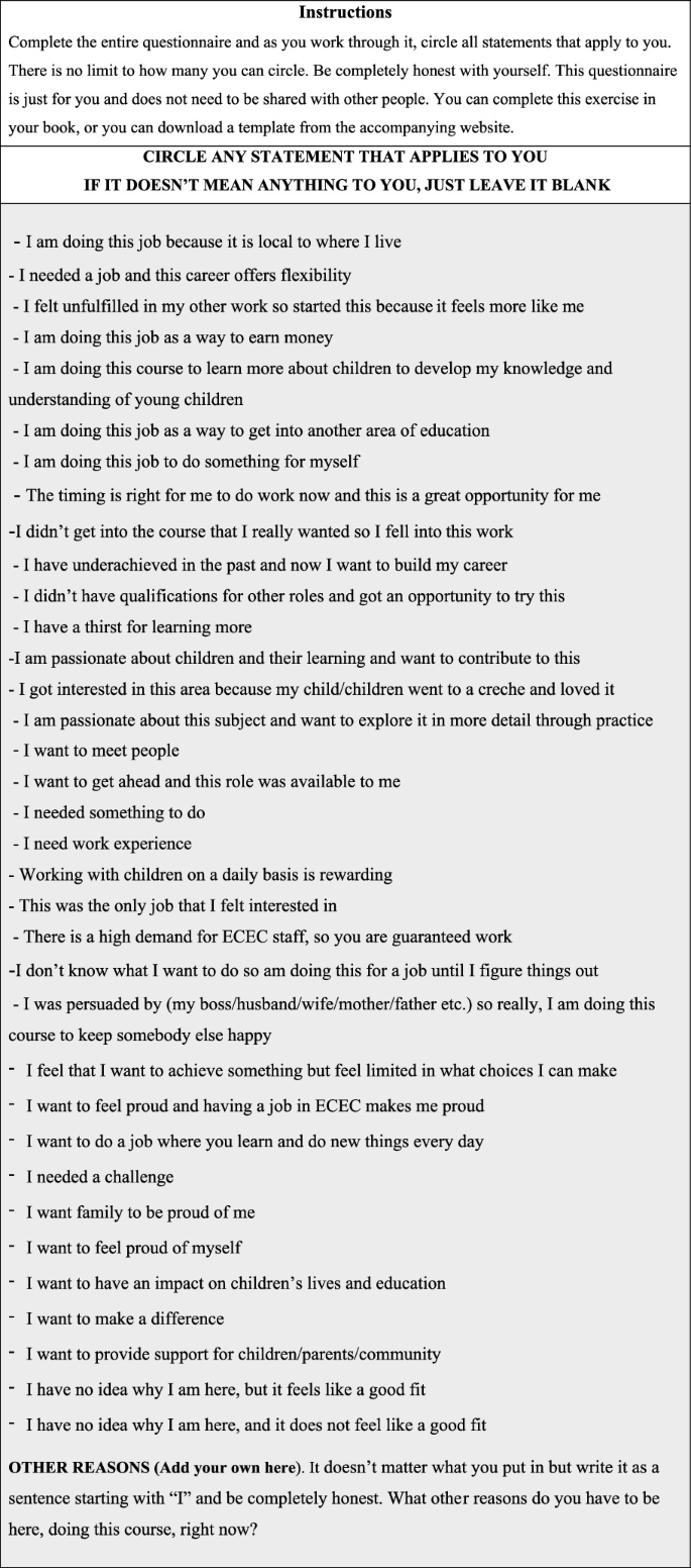 Self-awareness for Learning | SpringerLink