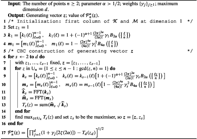 Comparison of Two Search Criteria for Lattice-Based Kernel ...
