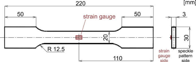Application of the Digital Image Correlation and the Strain Gauge ...