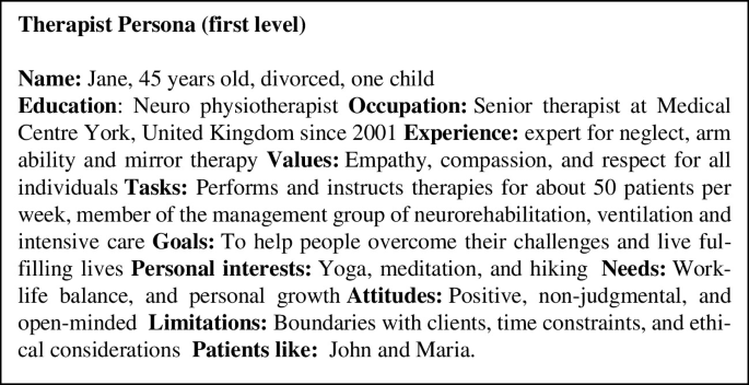 Supporting a Deeper Understanding of Users in Robot-Assisted Therapies ...