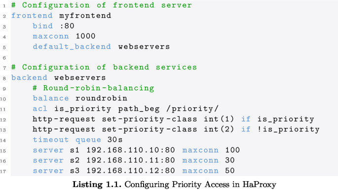 Application of Queueing Theory to Investigation of HaProxy Load ...