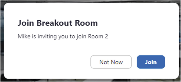 What Is it Like for a Learner to Participate in a Zoom Breakout Room ...