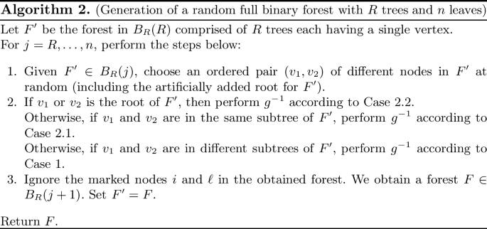 Simple Random Sampling of Binary Forests with Fixed Number of Nodes and ...