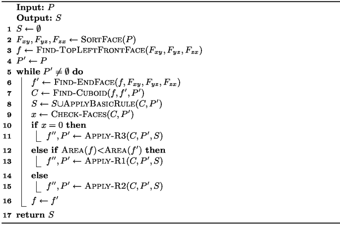Finding the Straight Skeleton for 3D Orthogonal Polyhedrons: A Combinatorial Approach | SpringerLink