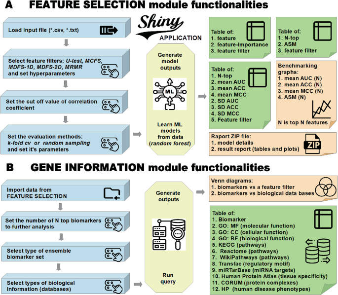 EnsembleFS: an R Toolkit and a Web-Based Tool for a Filter Ensemble Feature Selection of ...
