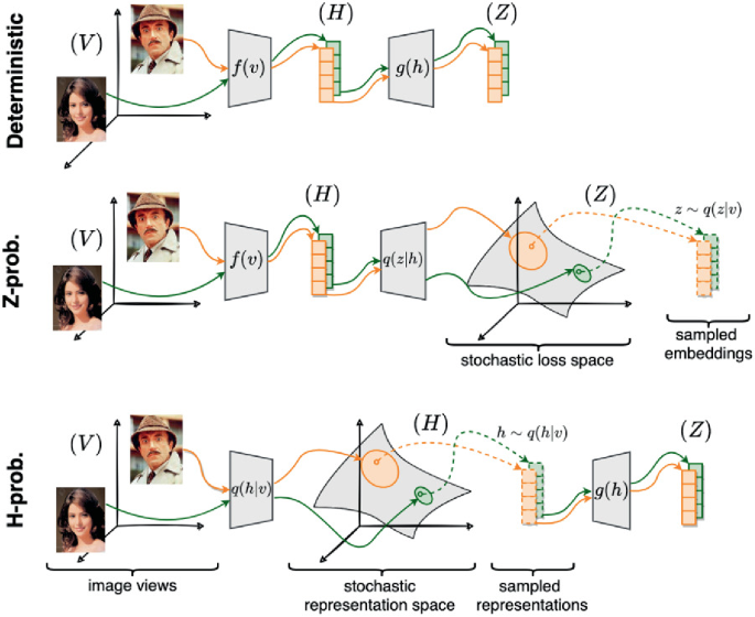 Enhancing Out-of-Distribution Detection Through Stochastic Embeddings in Self-supervised ...