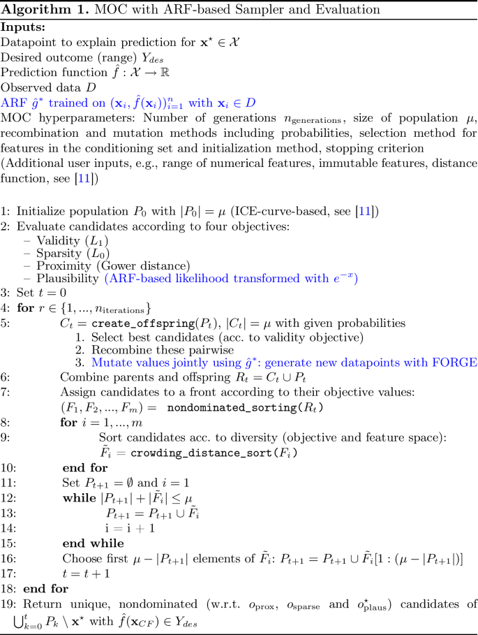 CountARFactuals – Generating Plausible Model-Agnostic Counterfactual ...