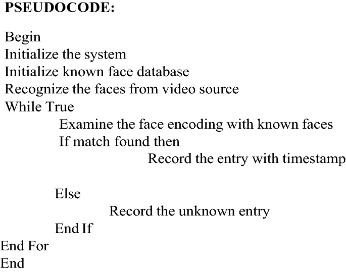 Multi Face Detection Based Attendance System | SpringerLink