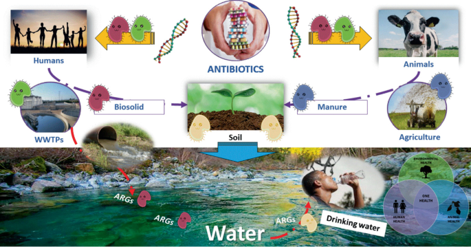 Antibiotics and Antibiotic Resistance Genes in Water | SpringerLink
