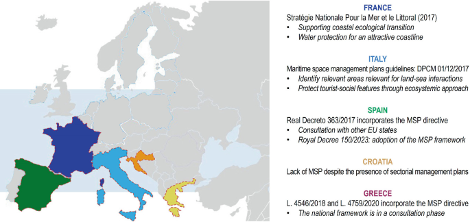 Maritime Spatial Planning: Normative Analysis of the Euro-Mediterranean ...