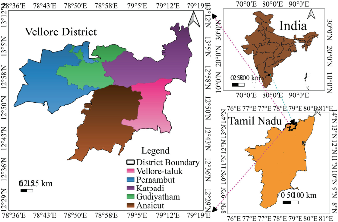 Heavy Metals Contamination and Vulnerability in Vellore District, Tamil ...