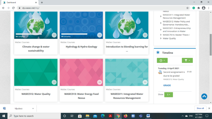 Innovative Courses and Learning Approaches to Promote Sustainable Water ...