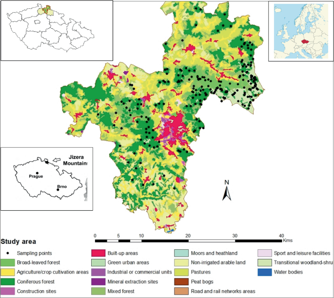 Modeling the Concentration of Heavy Metals in Jizera Mountain, One of ...