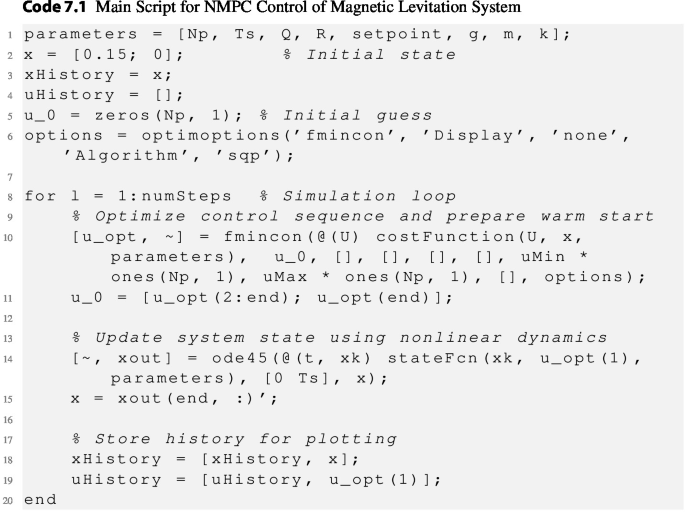 Nonlinear and Hybrid Model Predictive Control | Springer Nature Link