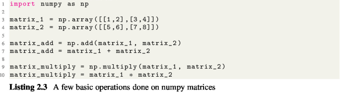 Machine Learning Math Basics | SpringerLink
