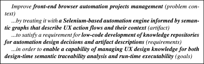 Low-Code Browser Front-End Automation Using RDF Graphs and a Domain ...