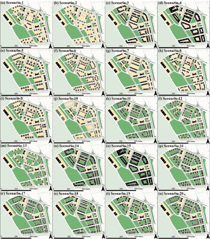 Assessment of Urban Design Scenarios from a Microclimatic Perspective ...