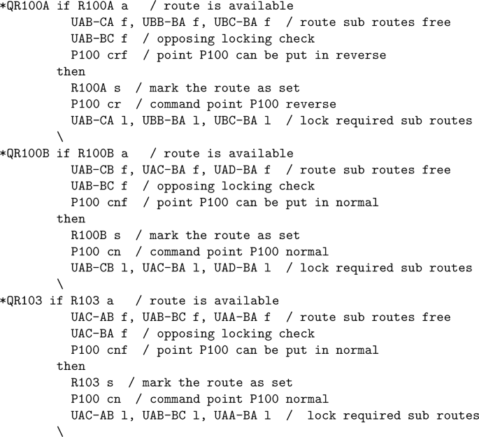 Proof Semantics of Railway Interlocking | SpringerLink