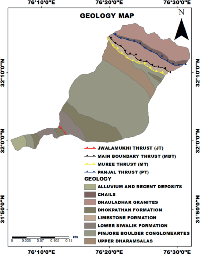 Geomorphic Response to the Active Tectonics Along a Sub-Himalayan Basin ...