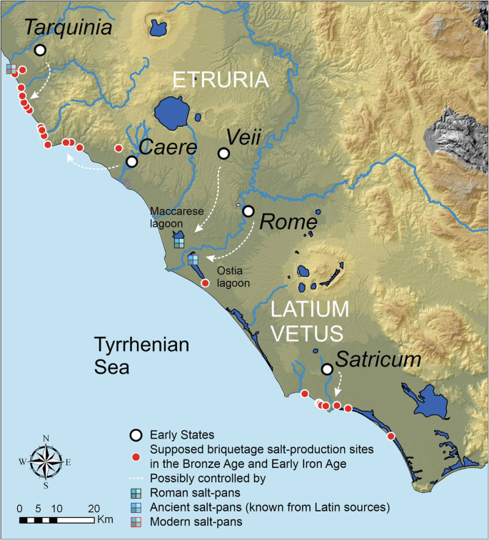 Production and Demand of Salt in Ancient Italy from the Bronze Age to ...