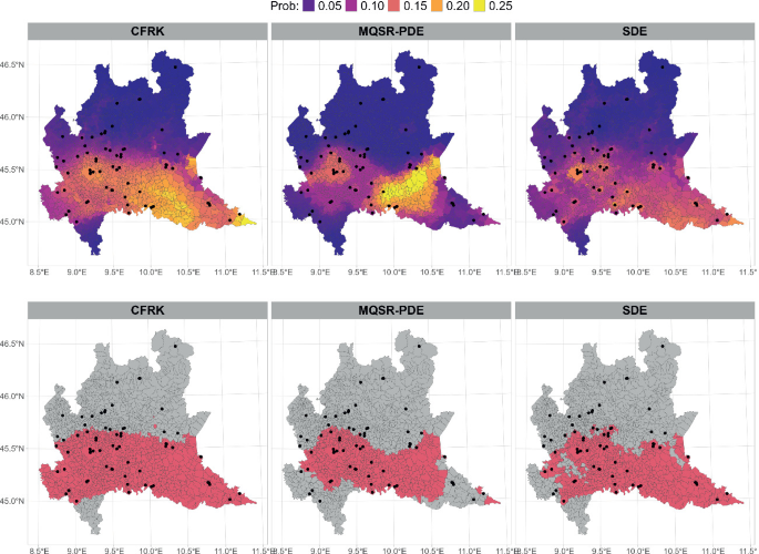 Three Spatial Methods for Assessing PM10 Concentration in the Lombardy Region | SpringerLink