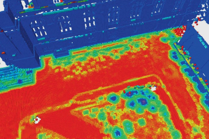 Terrain Modeling in 3D Mapping for Autonomous Navigation in Multi ...