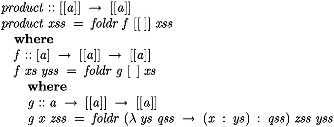 On the Correctness of Barron and Strachey’s Cartesian Product Function ...