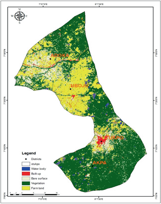 Land Use and Land Cover Dynamics Prediction in Otukpo LGA, Benue State ...
